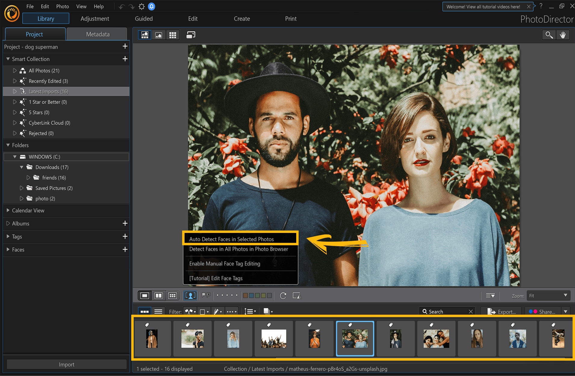 How to Import and Organize photos