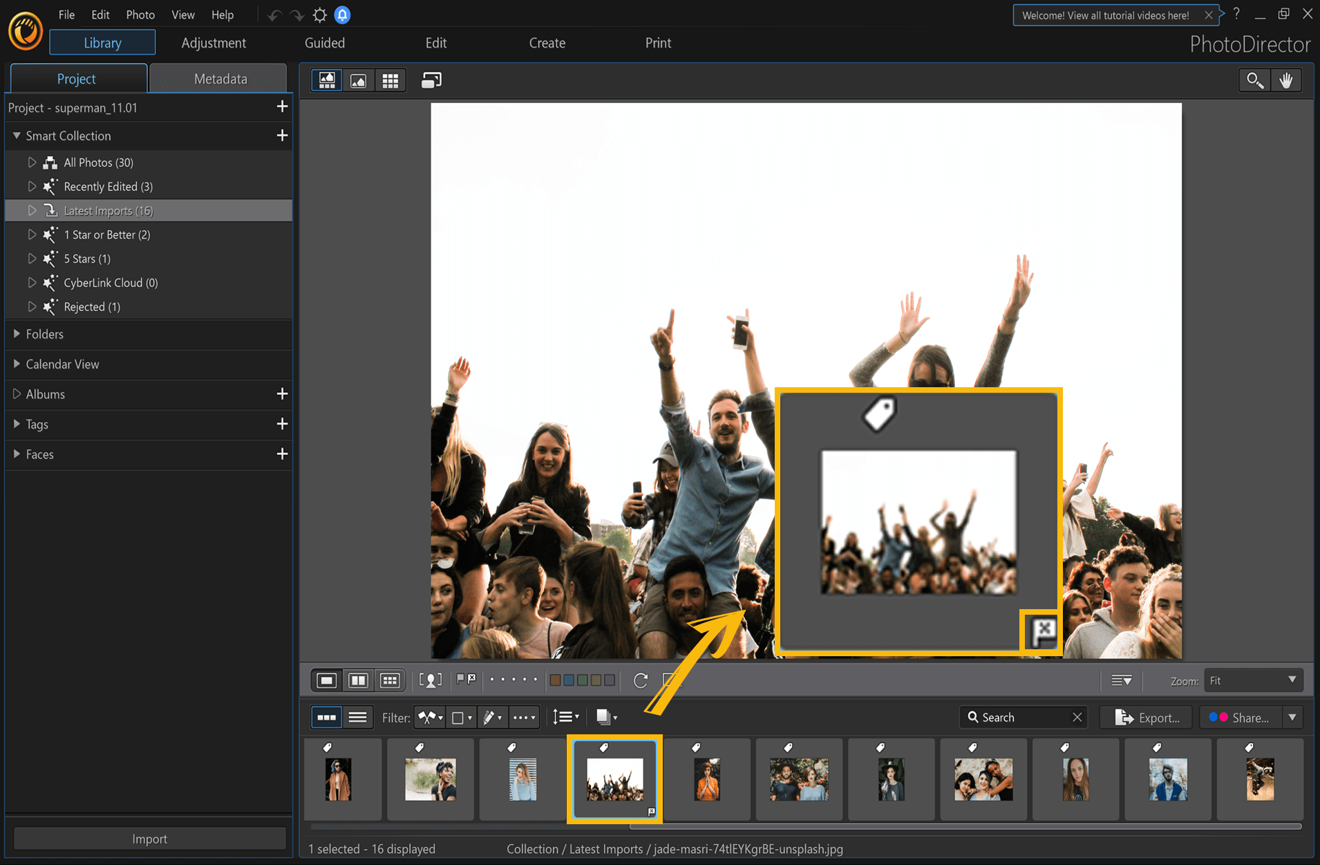 How to Import and Organize photos