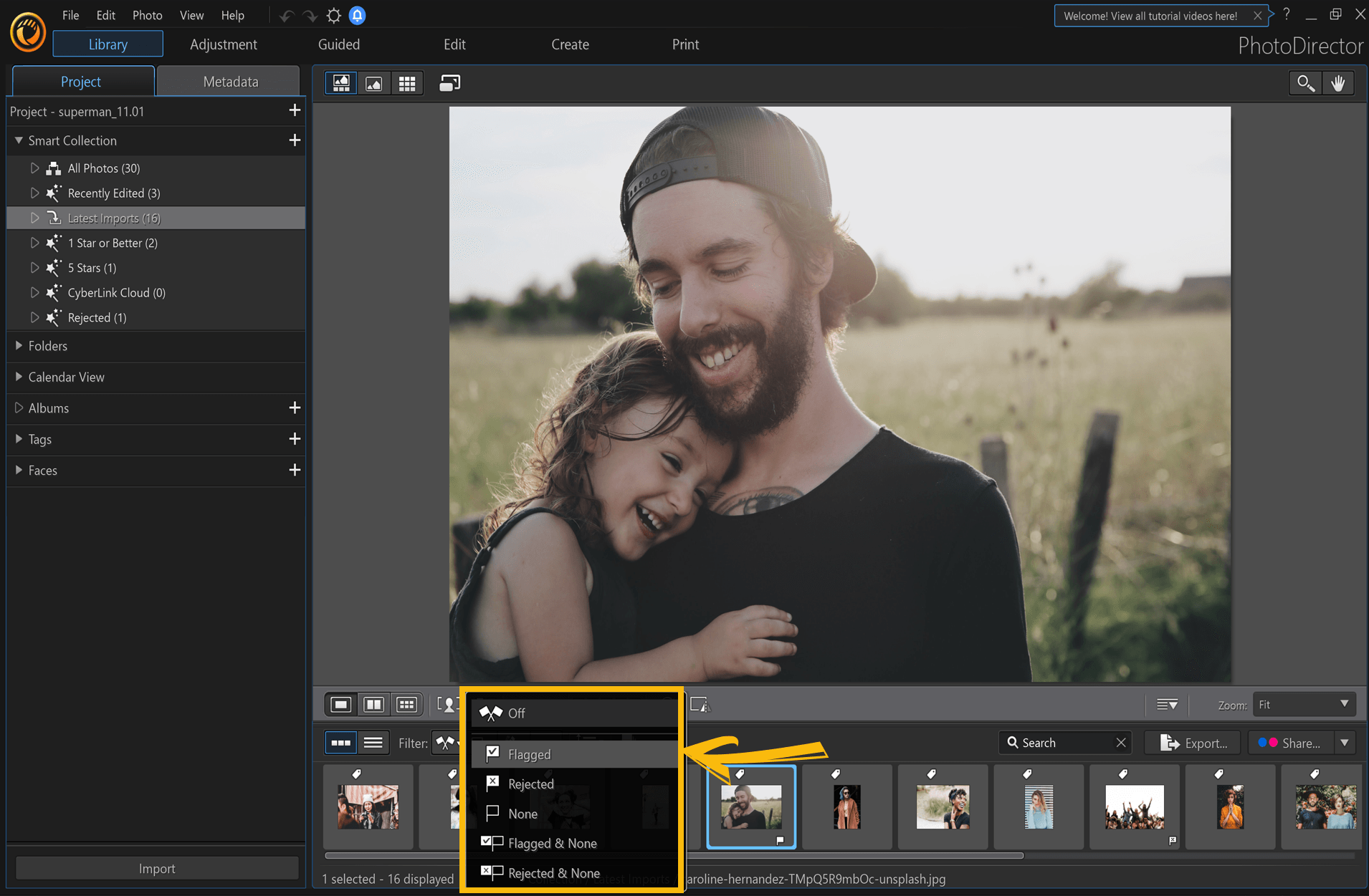 How to Import and Organize photos