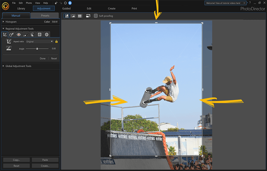 Basic Photo Editing with Global/Regional Adjustment Tools
