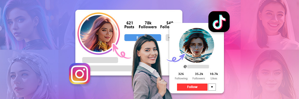 MyEdit, le meilleur générateur de photo de profil et portraits IA