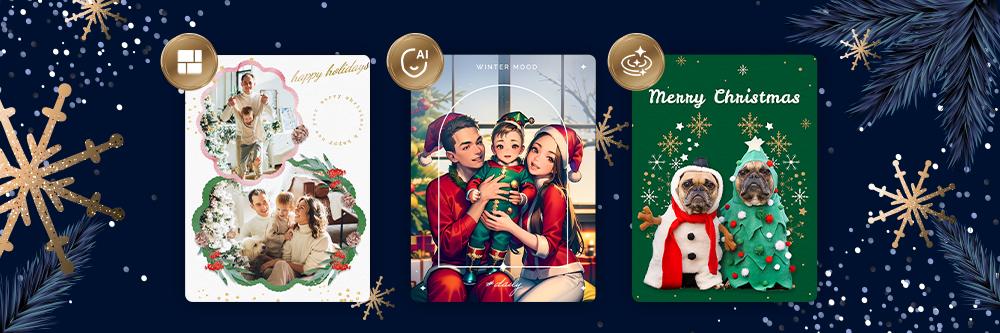 Create Personalized Photo Christmas Cards with the Best Christmas Card ...
