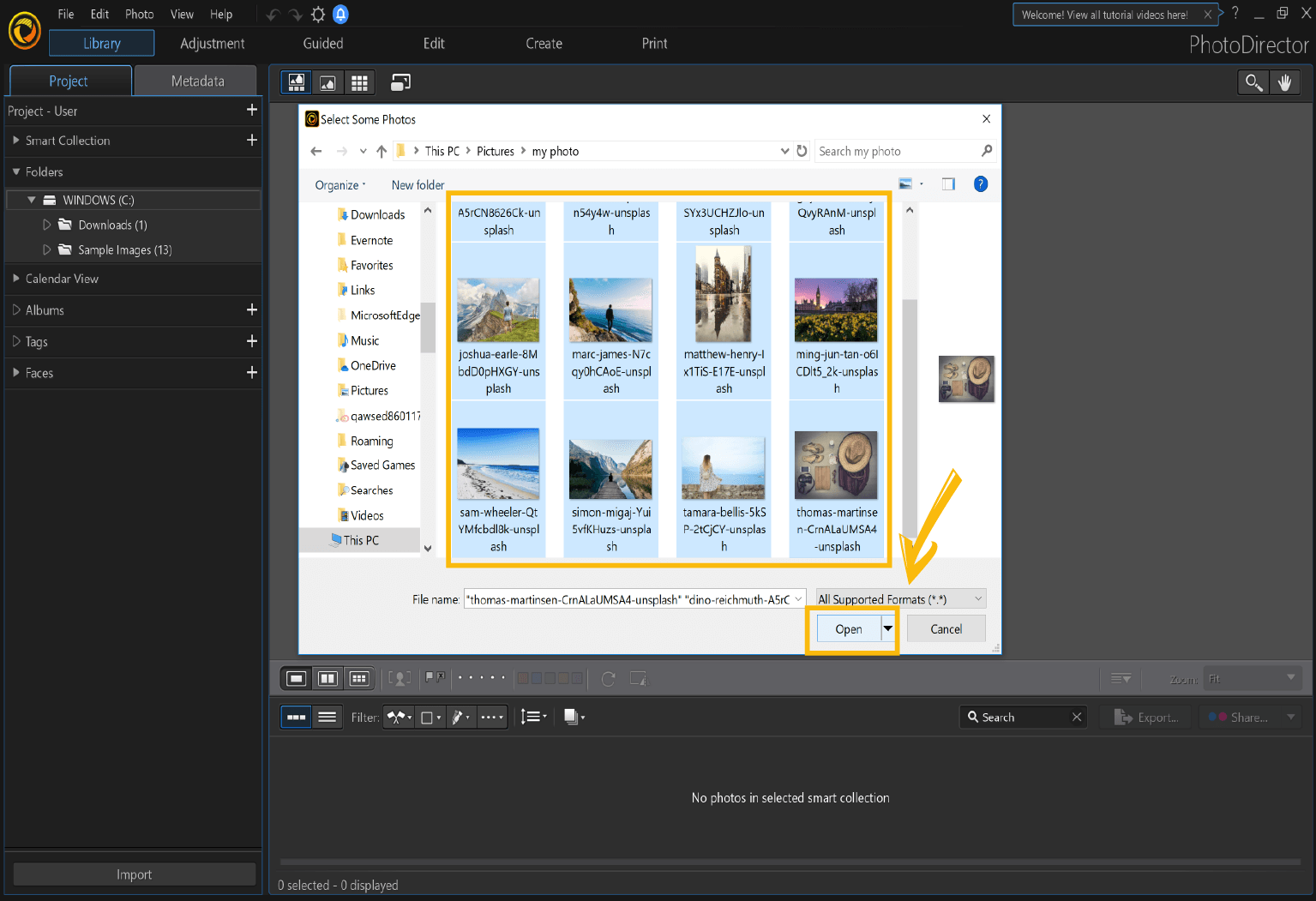 Comment importer et organiser les photos