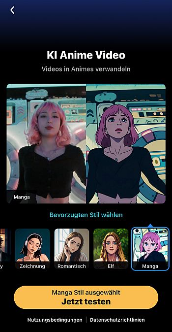 Videos in Cartoons umwandeln mit der besten Cartoonizer iPhone App