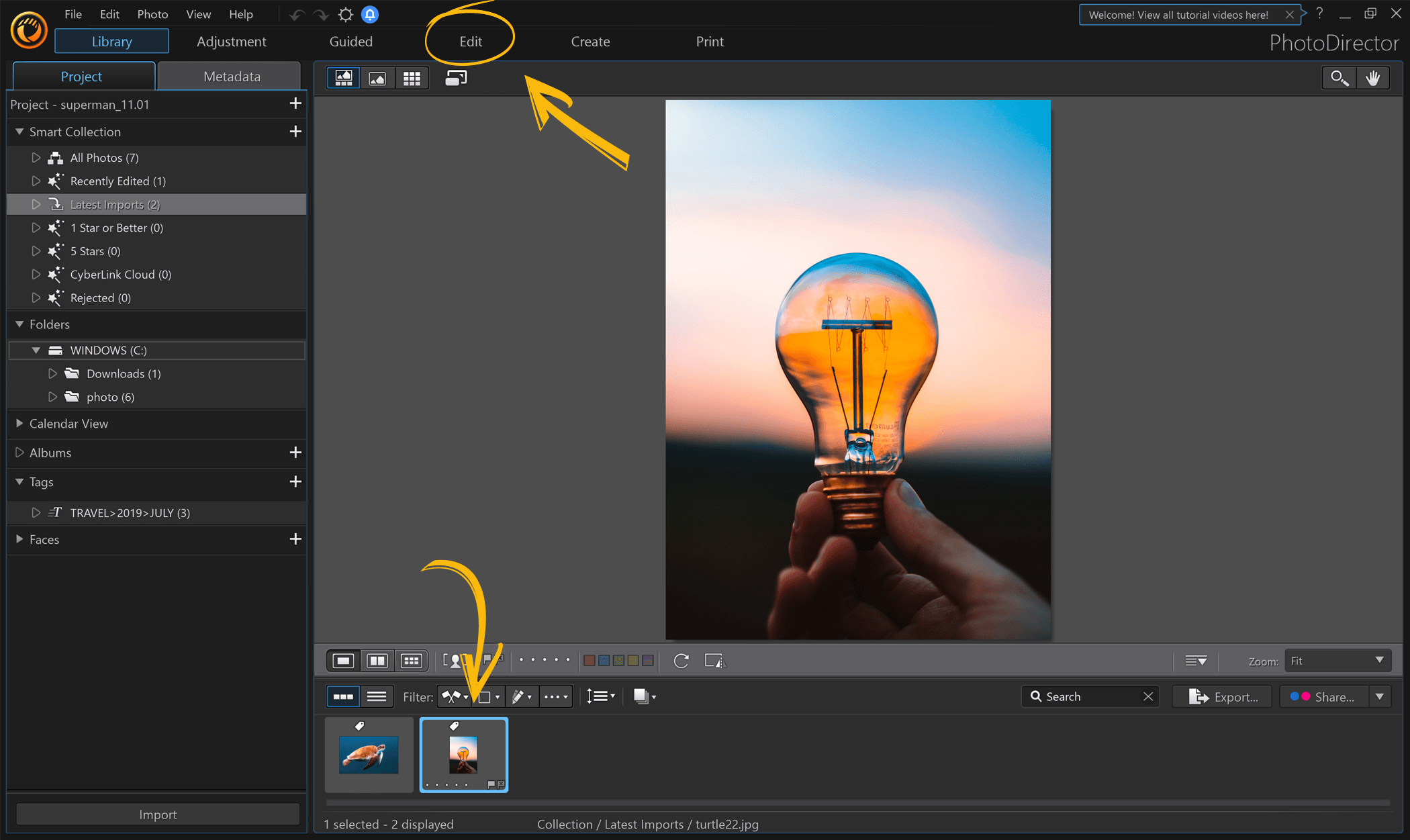 Creating a Composite with Blending Modes