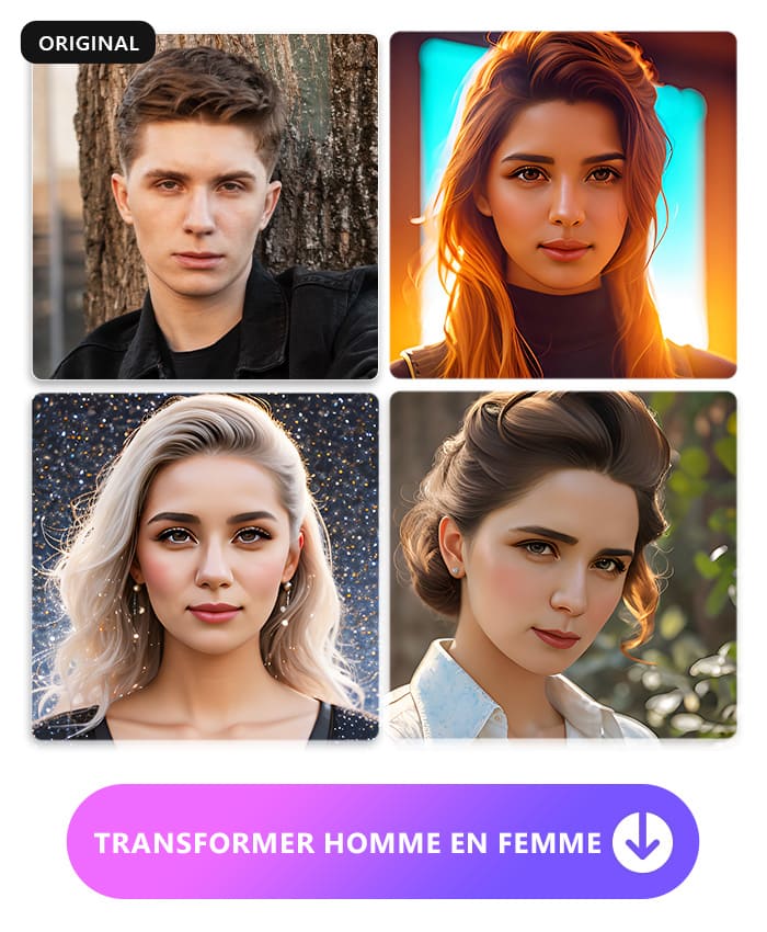 Top 7 des meilleurs outils pour transformer un homme en femme via IA