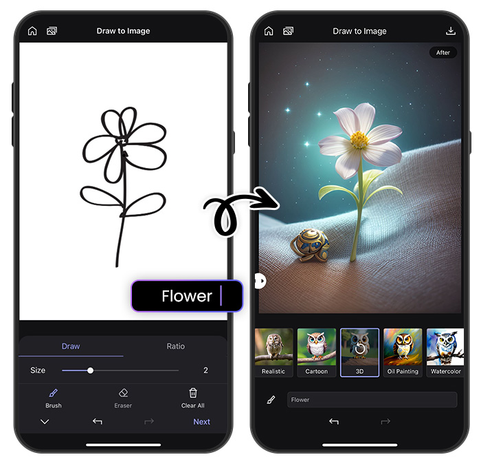 Make Sketch to Image Conversions With Vivid AI for the Ultimate ...