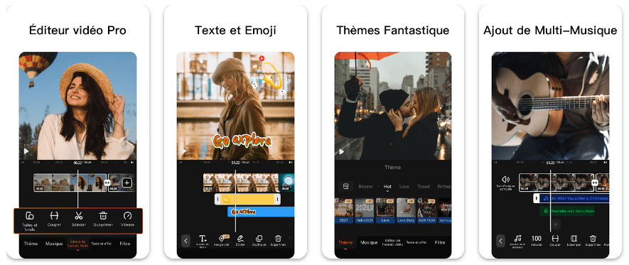 Top 20 meilleures applications de montage vidéo Android gratuites [Mars ...