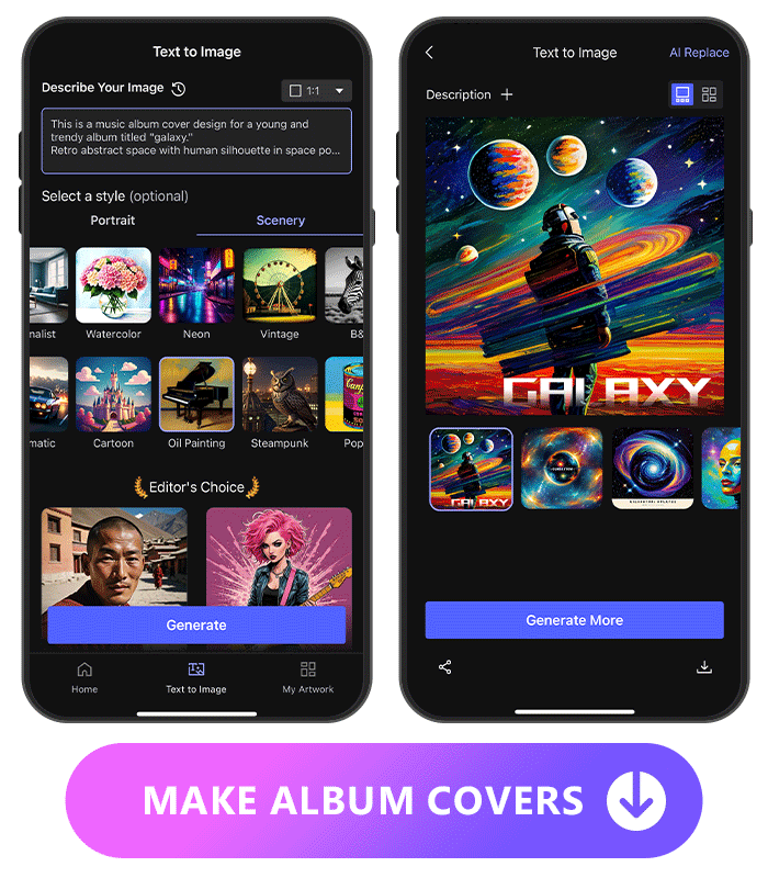 8 Best AI Album Cover Generators for Eye-Catching Album Art