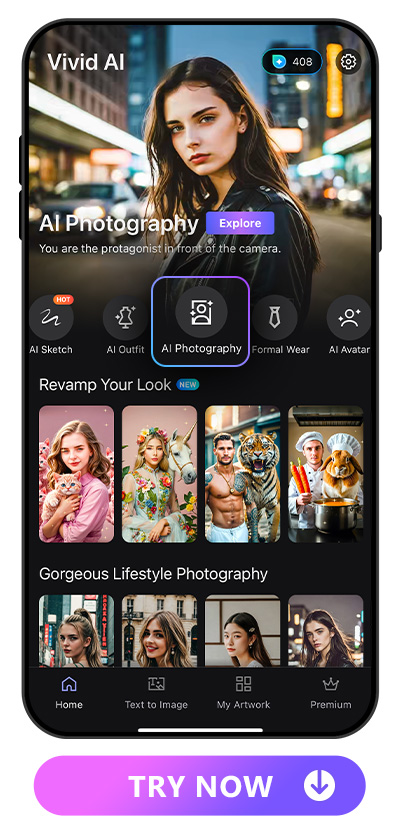 Vivid AI – The Best AI Street Photography App That Creates Unique Portraits