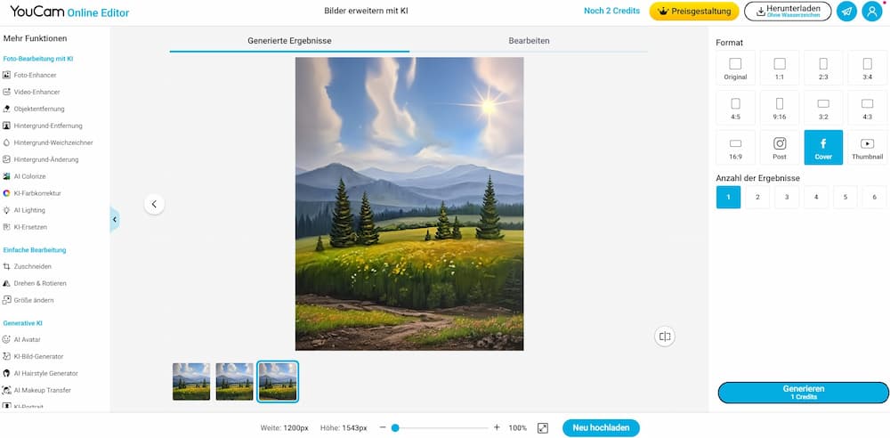 Bilder erweitern: Die besten KI-Image-Expander