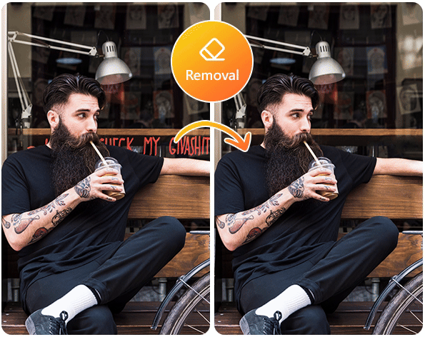 Remove Unwanted People from Photos Online for Free with AI