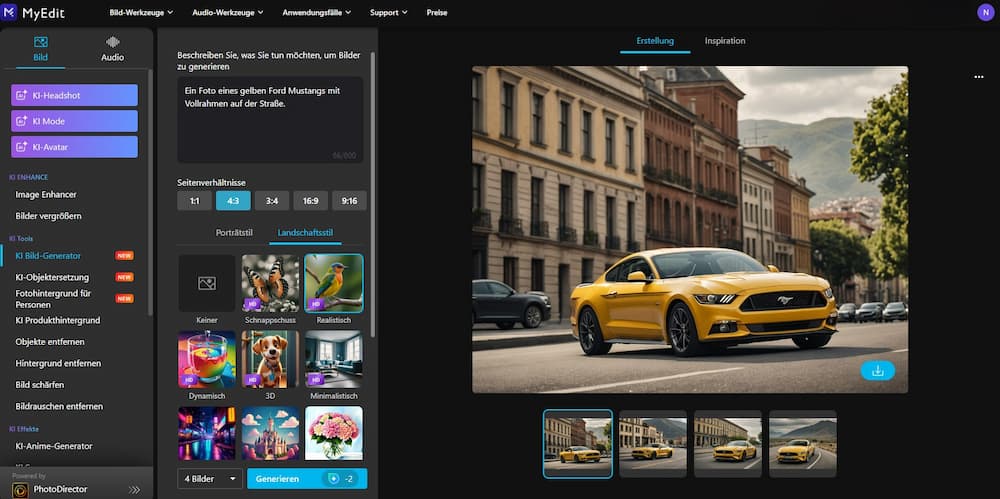 KI-Bilder erstellen: Die 13 besten kostenlosen KI-Bildgeneratoren