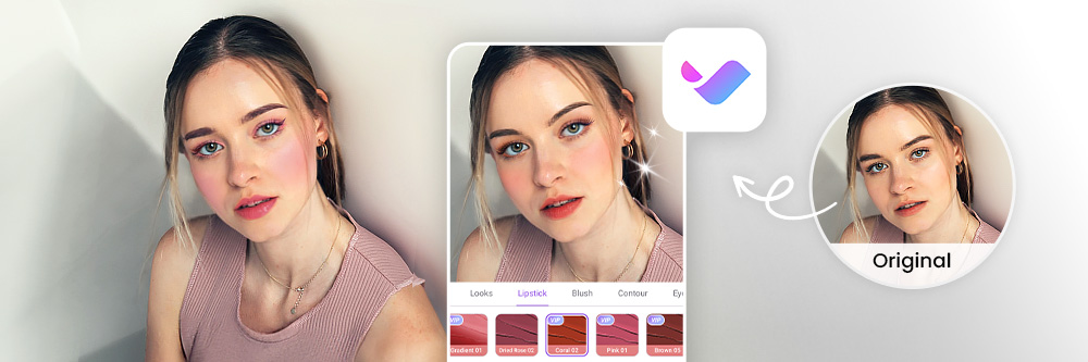 The Best Makeup Filter App to Try on Virtual Makeup Filters