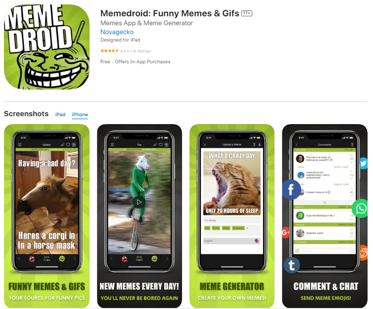 8 Best Meme Maker Apps for Generating Memes for 2024 (iPhone & Android)