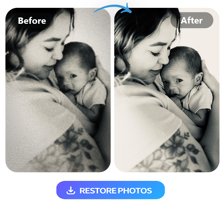 How To Easily Restore Old Photos with An App [iPhone & Android]