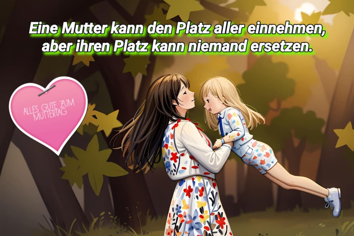 Alles Gute zum Muttertag: Die schönsten Muttertagssprüche