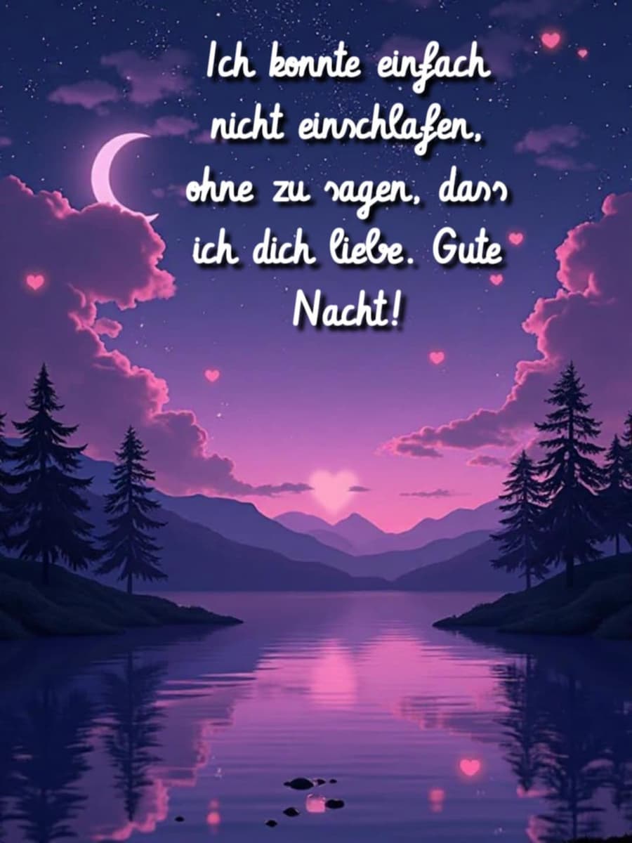 Gute Nacht Sprüche & Grüße als Bilder für WhatsApp – Kostenlos & persönlich