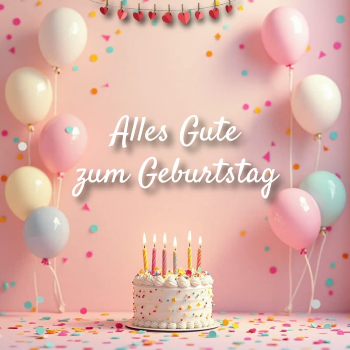 Geburtstagswünsche als Bilder für WhatsApp - Kostenlos & persönlich