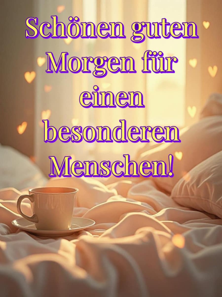 Wunderschãne Guten Morgen Lieber Mensch Ebenbild