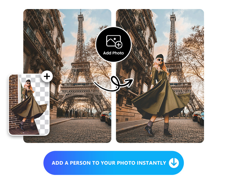 How to Add a Person to a Photo for Free on iPhone & Android